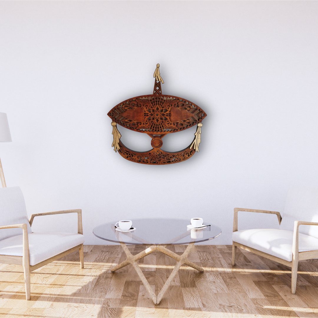 WAU | Malaysian art inspired wood craft wall art – VOODZKRAF.com